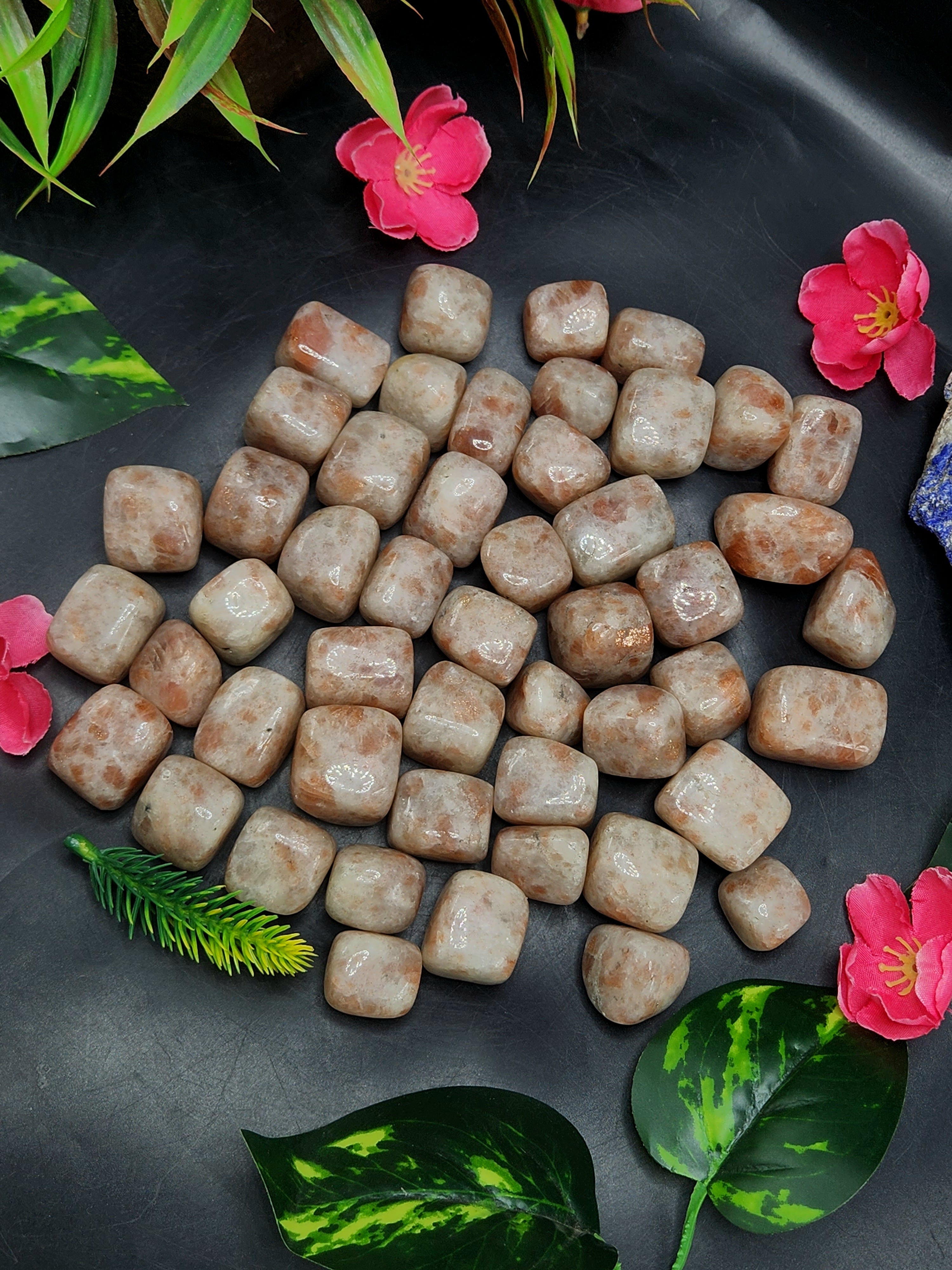 Sunstone Tumbles - Igniting the Flames of Joy and Empowerment | Lot of