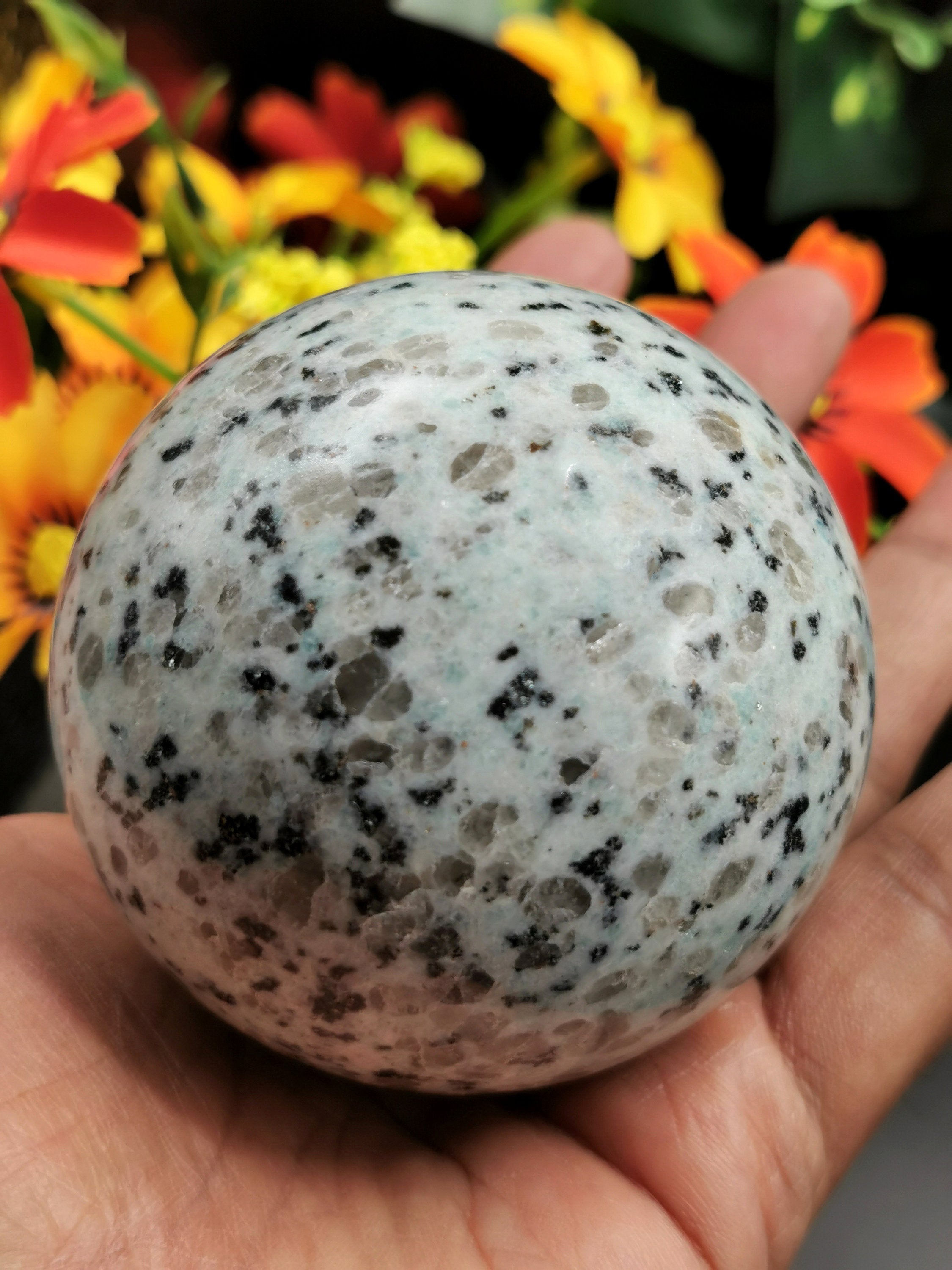 Dalmatian Jasper Sphere / ball - Crystal Healing