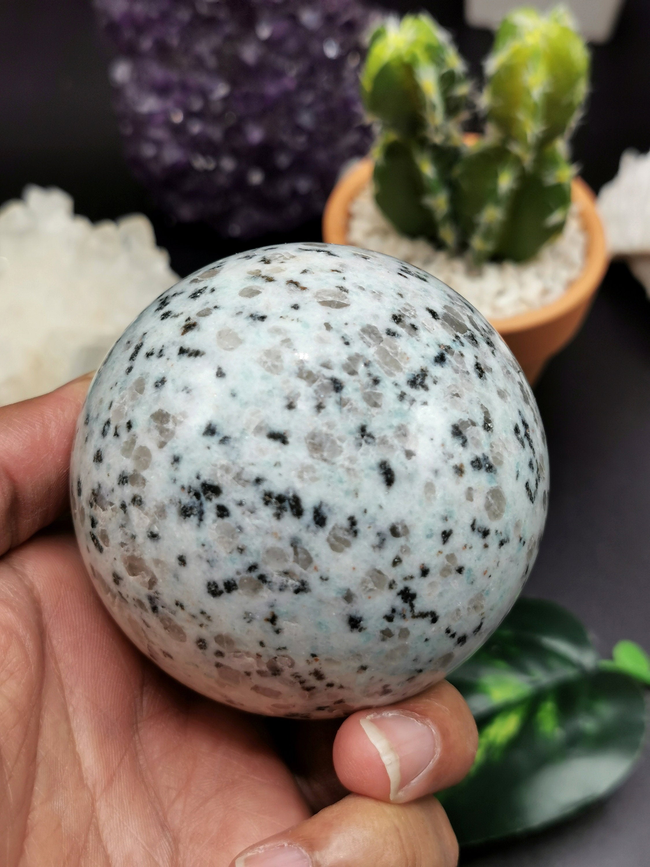 Dalmatian Jasper Sphere / ball - Crystal Healing