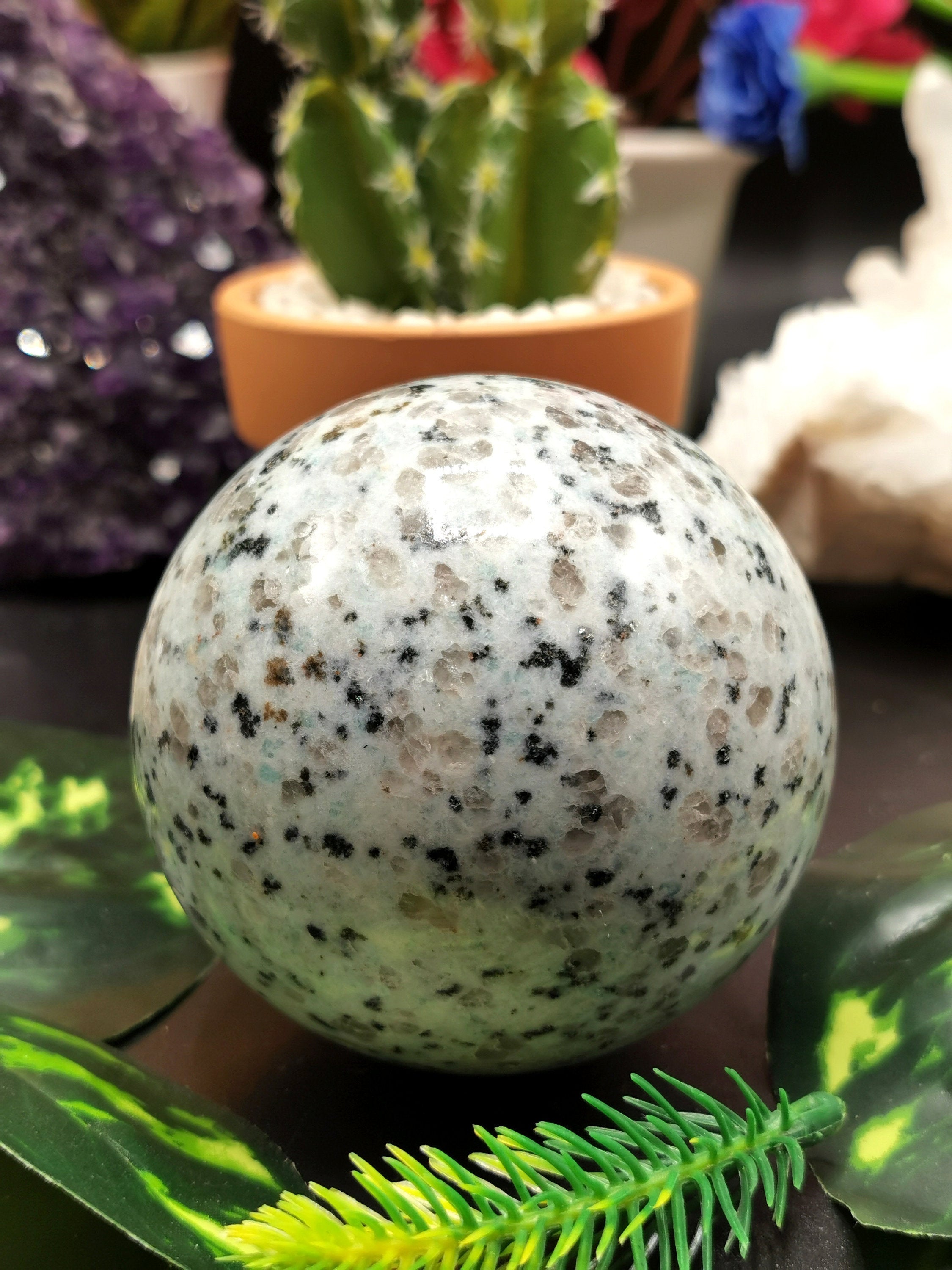 Dalmatian Jasper Sphere / ball - Crystal Healing